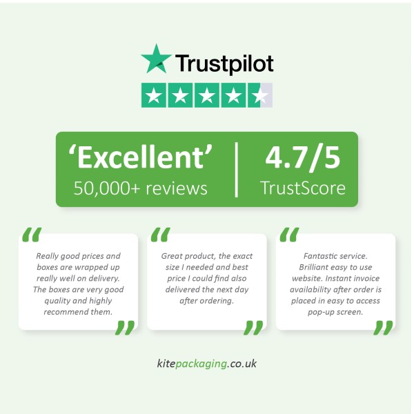 Kite Packaging Reaches 50,000 Customer Reviews on Trustpilot | Blog ...