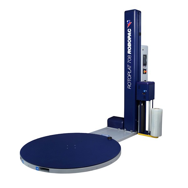Stretch wrap turntable store