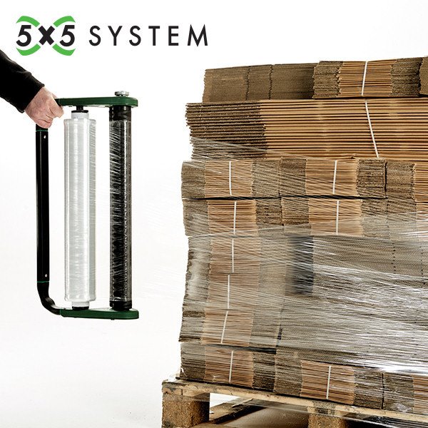 5X5 Nano Pallet Wrap & Dispenser | Kite Packaging