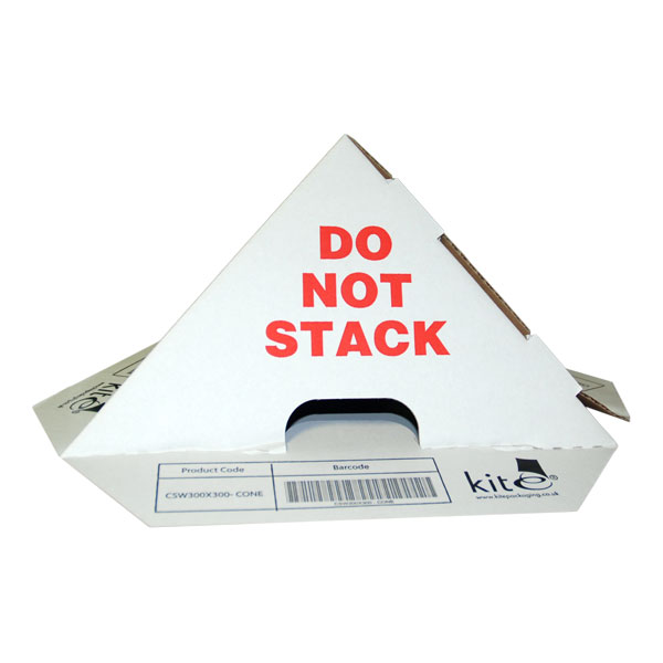 Do Not Stack Cones | Pallet Warning Cones | Kite Packaging