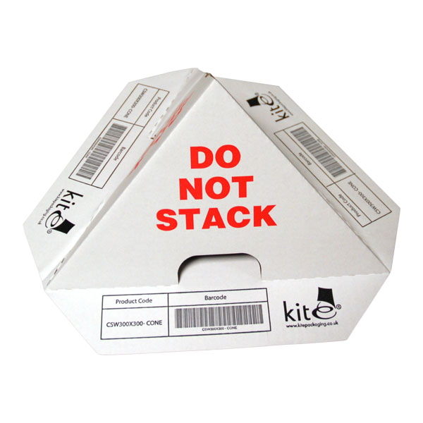 Do Not Stack Cones | Pallet Warning Cones | Kite Packaging