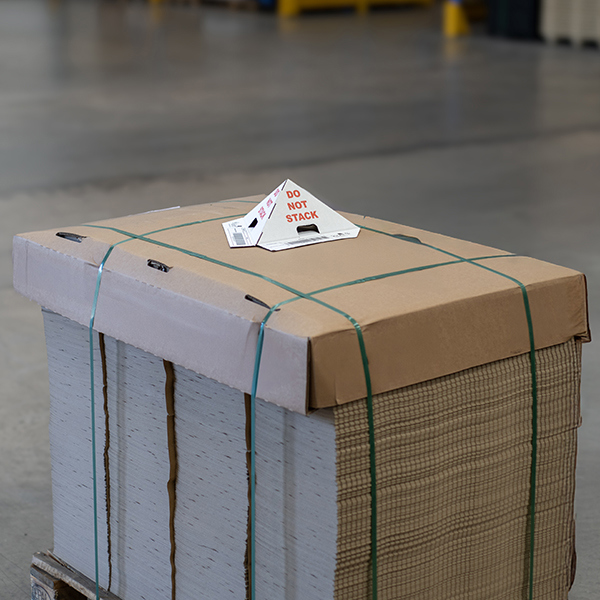 Do Not Stack Cones | Pallet Warning Cones | Kite Packaging