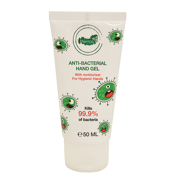 Anti-bacterial gel hand sanitiser | Kite Packaging
