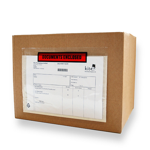 Document Enclosed Wallets | Doc Wallets | Kite Packaging