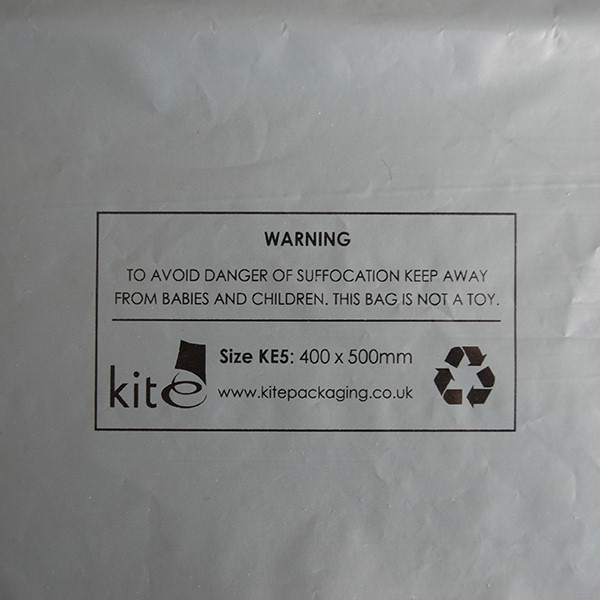 Grey Polythene Mailing Bags | Kite Packaging